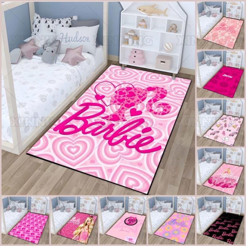 การ์ตูน ความละเอียดสูง พิมพ์พรมกันลื่นเสื่อห้องนอนตุ๊กตาบาร์บี้เด็กตก ...
