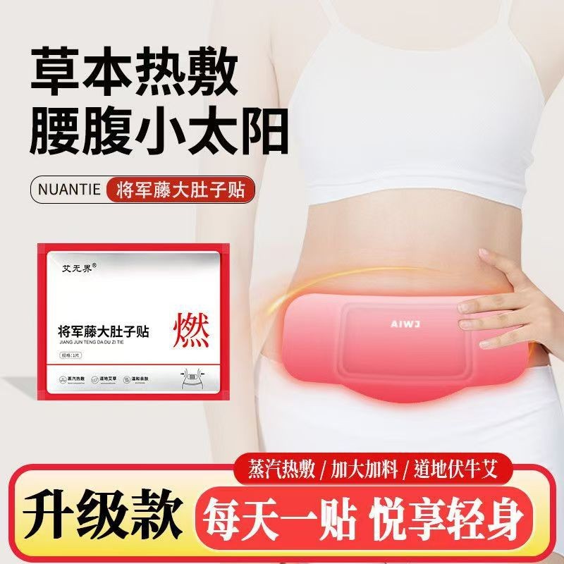 Vitality Big Belly Patch Palace Warm Patch Moxibustion Hot Compress ...