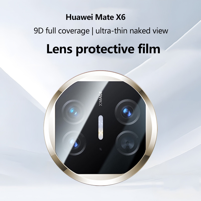 ตัวป้องกันเลนส์กล้องครอบคลุมเต็มรูปแบบสําหรับ Huawei Mate X6 X5 X3 MateX6 MateX5 MateX3 5G กระจก ...