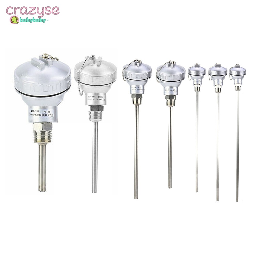 [Cra]คุณภาพสูงสําหรับ Rtd PT100 Temperature Sensor Probe 3/4\" NPT ...