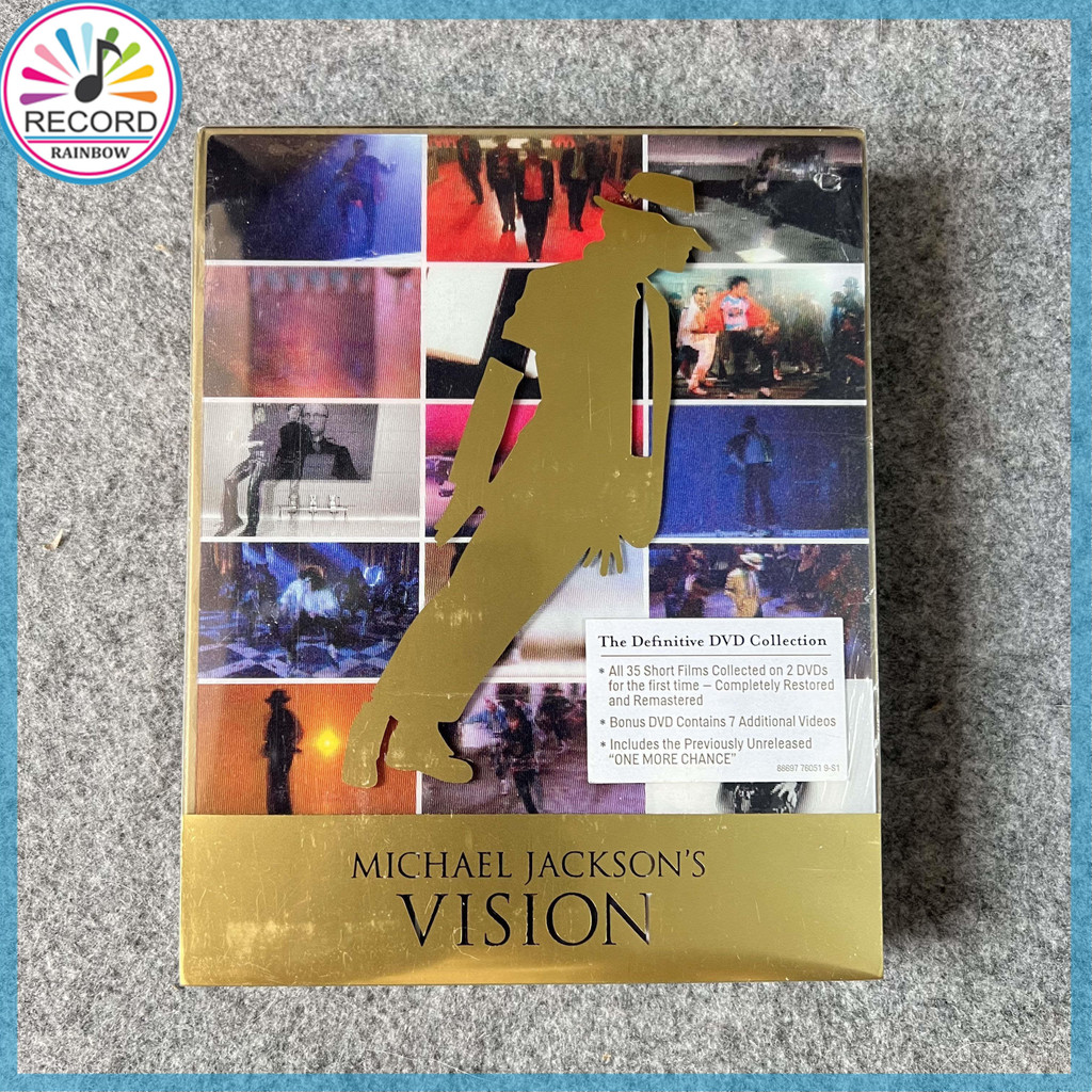 Michael Jackson's Vision Original 3DVD Album [Sealed] Brand New 1Z01224 ...