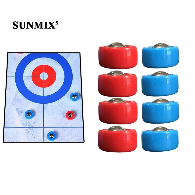 [ 8 ชิ้น Shuffleboard Pucks ชุดเส้นผ่านศูนย์กลาง 19 มม. สําหรับเกมกีฬา ...