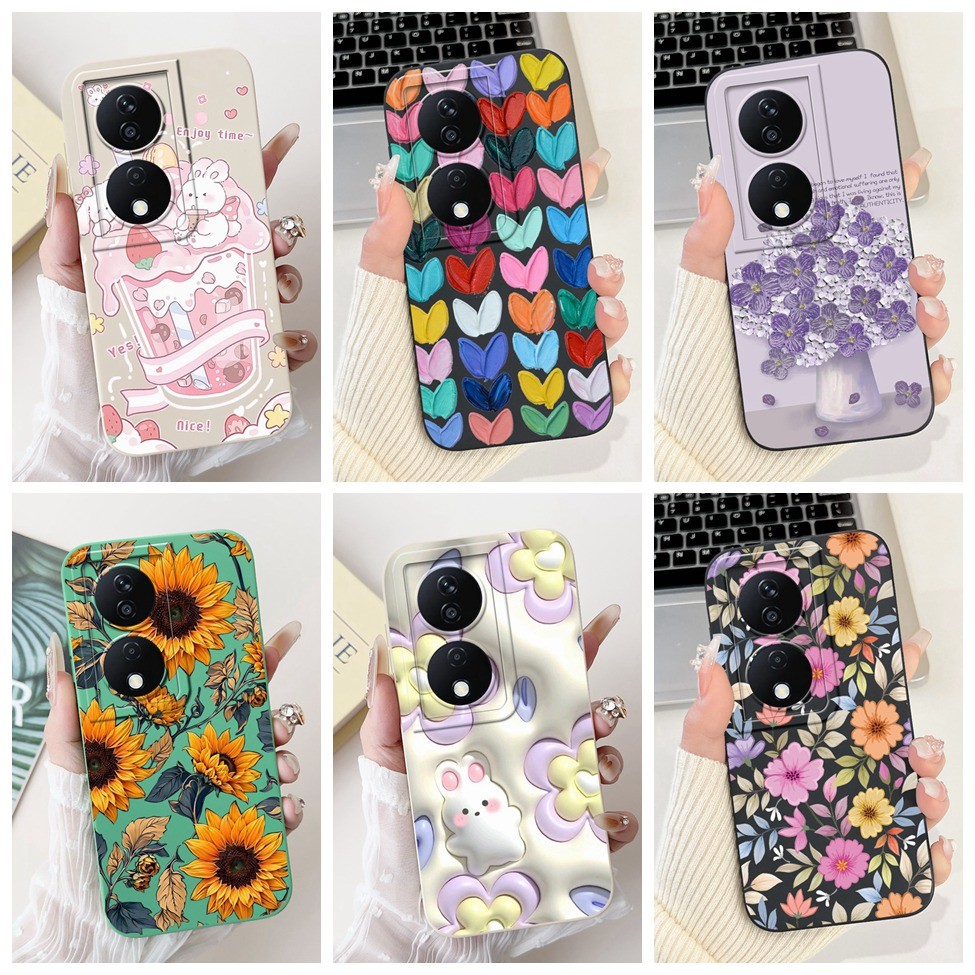 Honor X7b 4G 5Gเคสโทรศัพท์CLK-LX1 CLK-LX2 CLK-LX3 ฝาครอบHonor X7b 5G ...