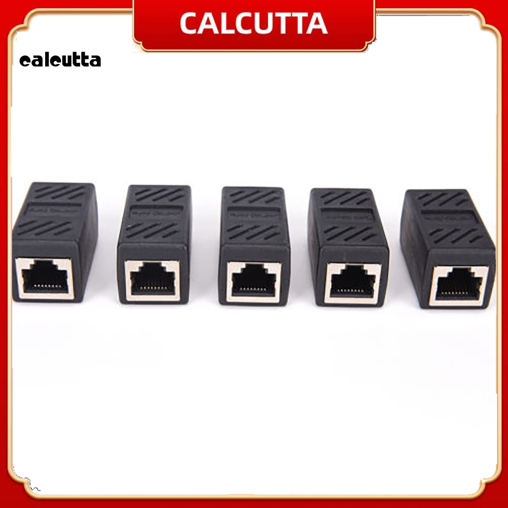 [calcutta] อะแดปเตอร์ขั้วต่อ LAN Ethernet เครือข่ายหญิงถึงหญิง RJ45 ...