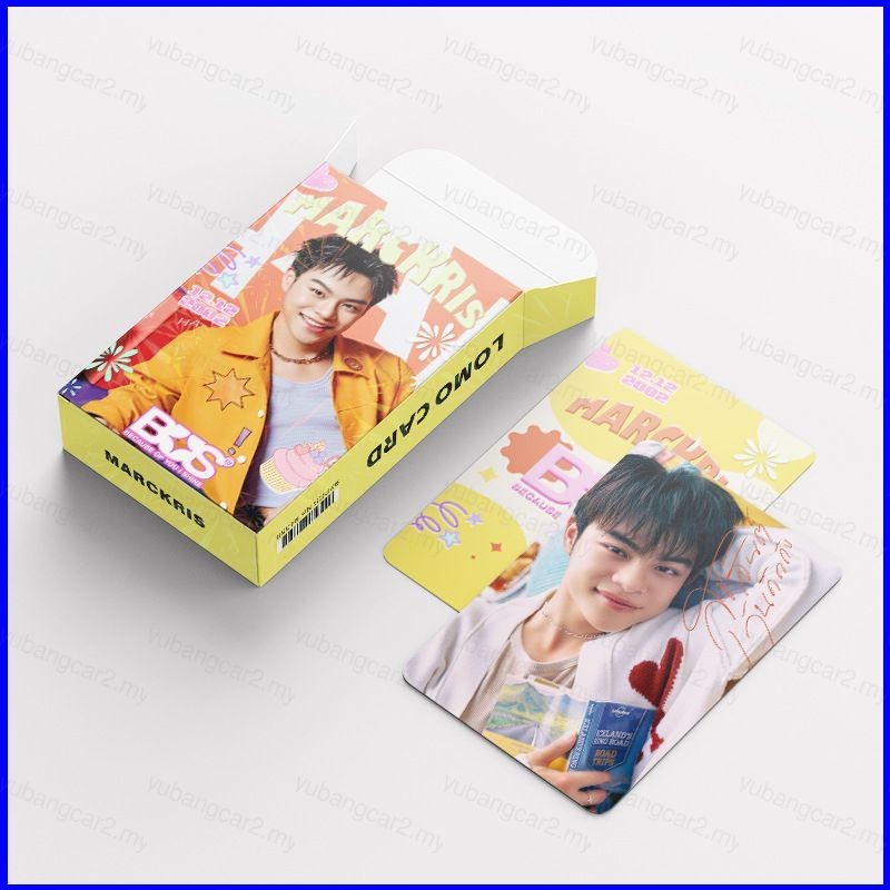 Yu2 92 ชิ้น/เซ็ต BUS การ์ดอวยพร MARCKRIS Fresh Photo card สติ๊กเกอร์ ...