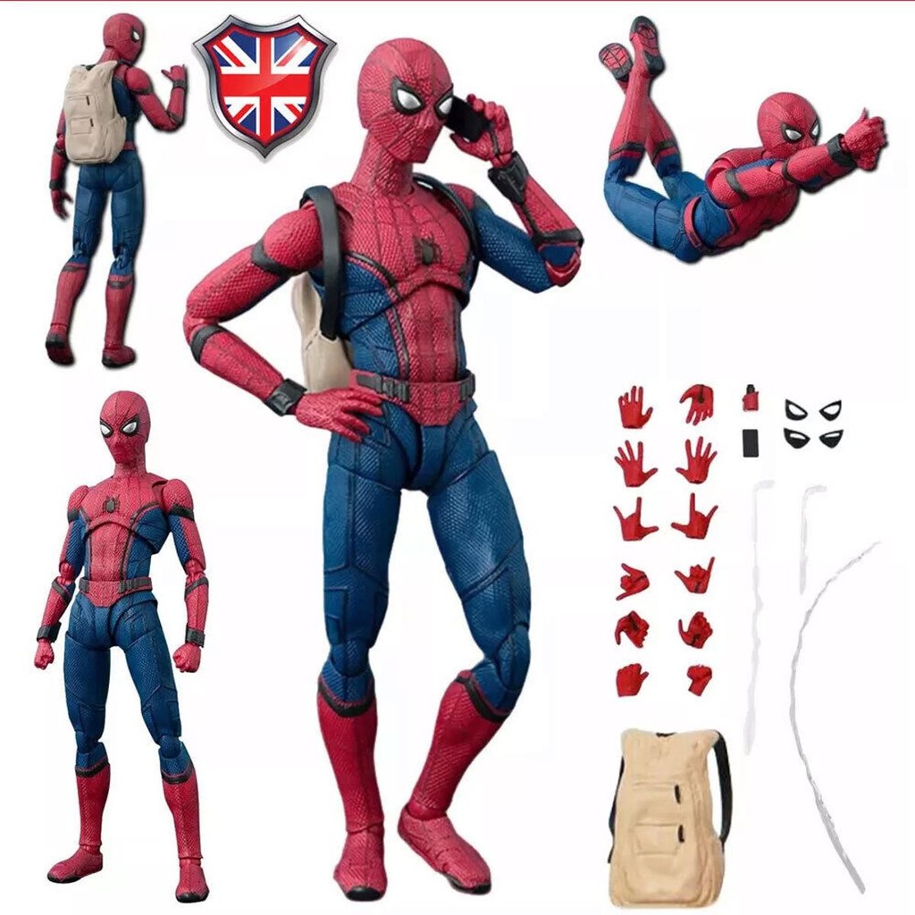 Spiderman Home Coming Action Figure Toy, Movable All Joints Spider-man ...
