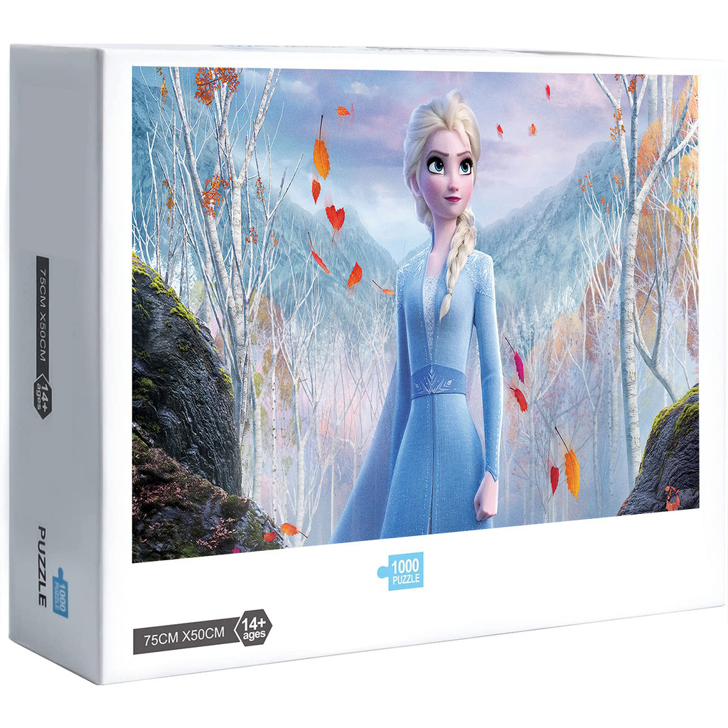 ใหม่ Frozen Elsa Anna Disney Princess Movie 300 500 1000 ชิ้นจิ๊กซอว์ ...