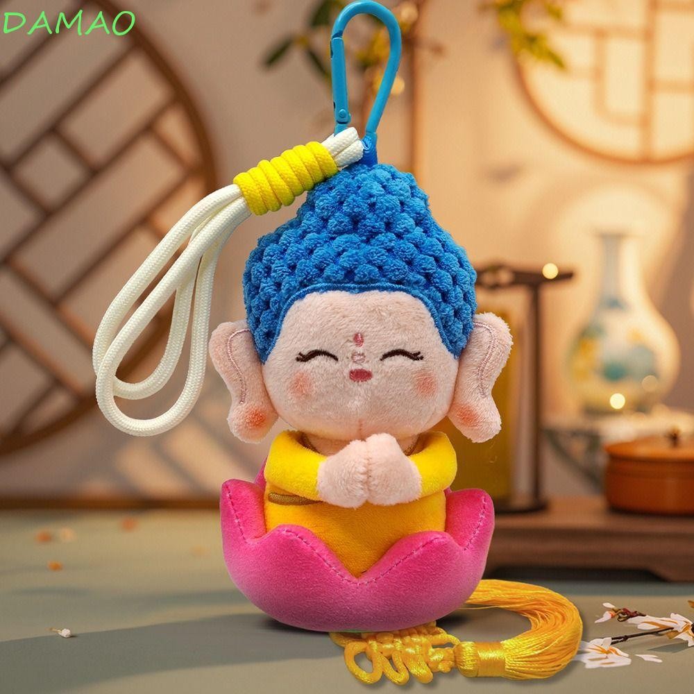 Damao Buddha Plush จี้, Shakyamuni การ์ตูนพระพุทธรูปตุ๊กตาตุ๊กตา,น่ารัก ...