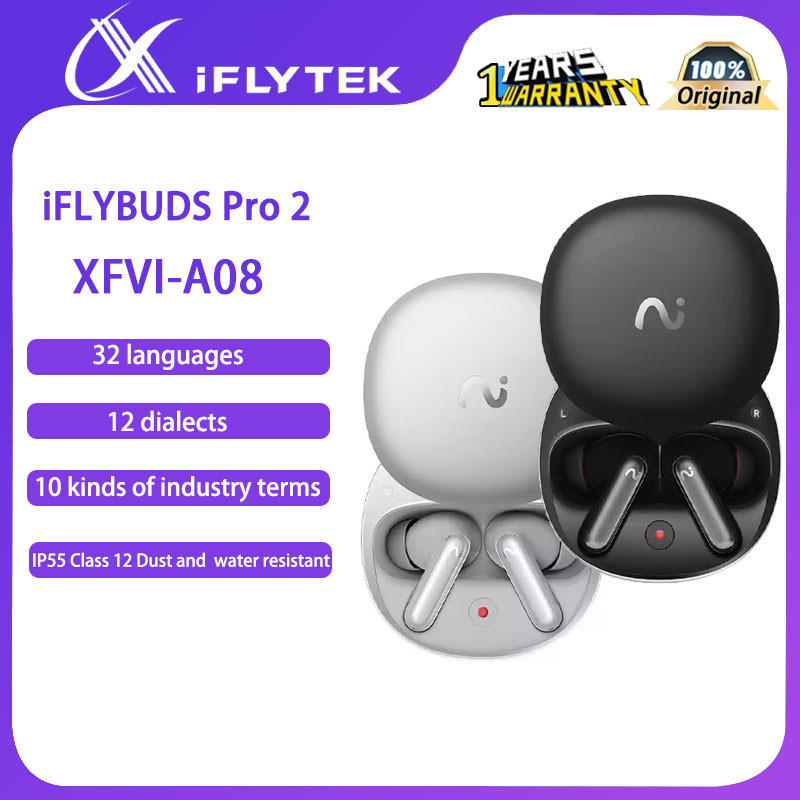 Iflytek Iflybuds Pro2 AI Conference หูฟัง Pro2 การบันทึกการแปลแบบ ...