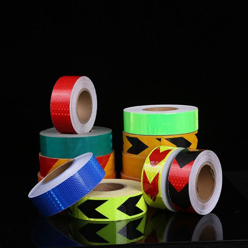 {HotJan} เทปแถบเตือนความปลอดภัยสะท้อนแสงกันชนประตูรถสติ๊กเกอร์สะท้อนแสง ...