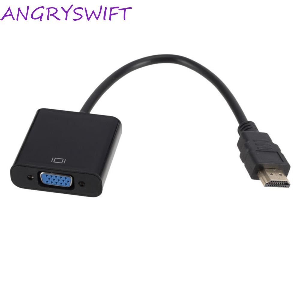 Angryswift HDMI Male To VGA RGB Female, HDMI To VGA Adapter Cable HDMI ...