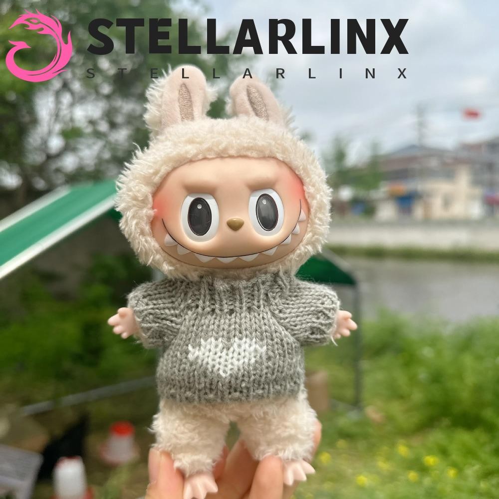 Stellarlinx Labubu ตุ๊กตาเสื้อผ้า,กางเกงเปลี่ยน Labubu ตุ๊กตาเสื้อกันหนาว,ตุ๊กตาชุดของเล่น ...