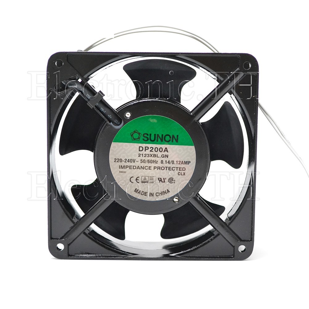 พัดลมระบายอากาศSunon DP200A/2123XBL 120*120*38mm 220VAC ออกสาย | Shopee Thailand