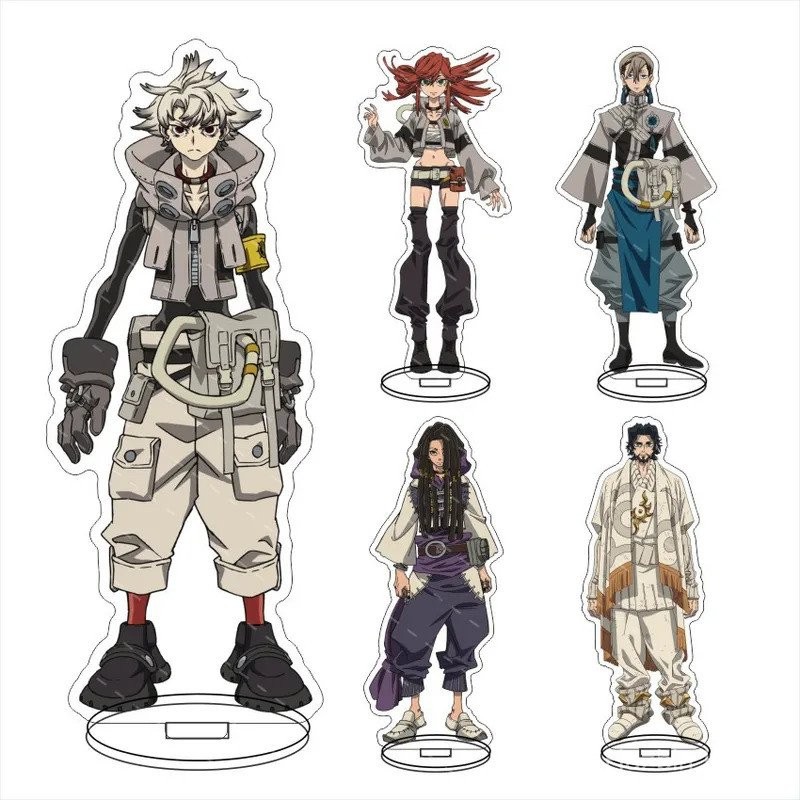 GACHI AKUTA Rudo Enjin อะนิเมะอะคริลิคขาตั้งแผ่นตกแต่ง Originality โต๊ะ ...