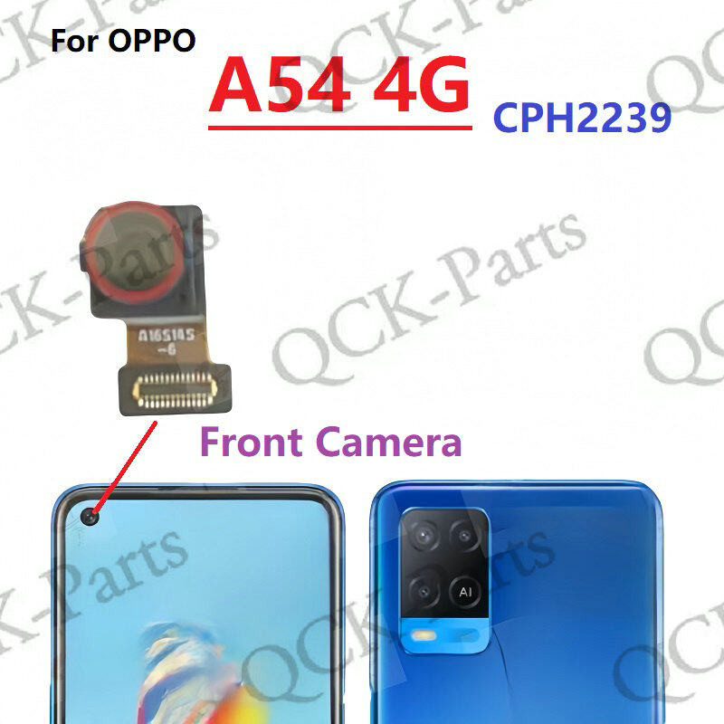 สําหรับ OPPO A54 4G CPH2239 Selfie Big ด้านหน้าด้านหลัง Backside กลับดู ...