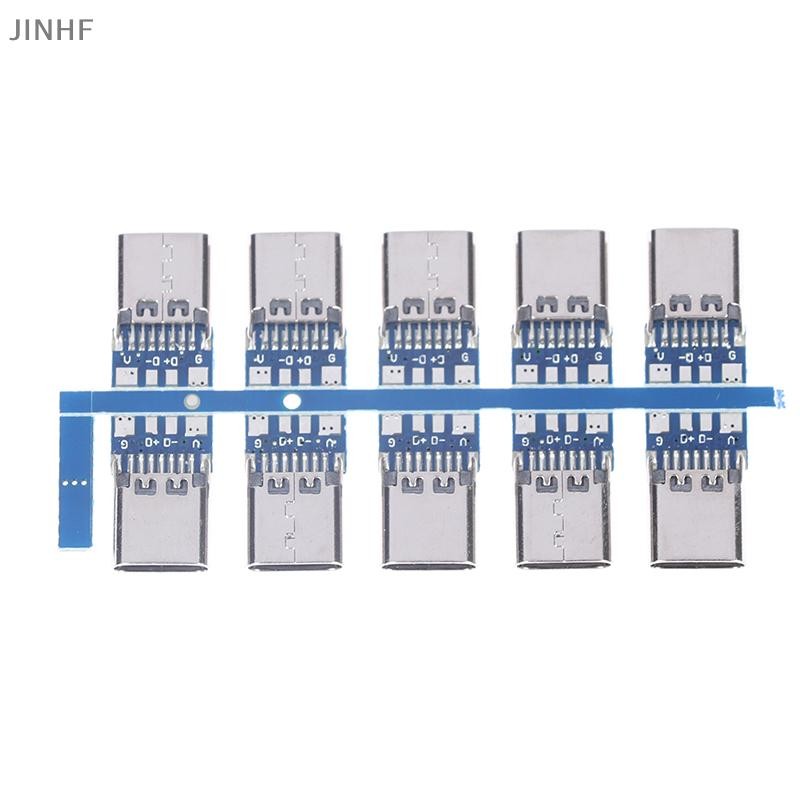 [BestBuyshop] ขั้วต่อ USB 3.1 Type C 10 ชิ้น 14 พินปลั๊กตัวเมีย ...