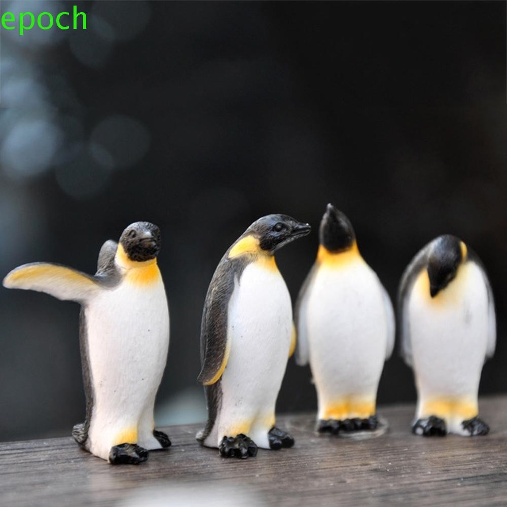 Epoch ฤดูหนาวหุ่นเรซิ่นรุ่นหัตถกรรม Handmade Penguin Seal Fairy Garden ...