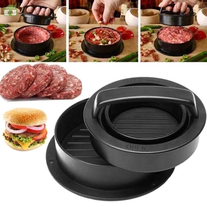Gong Burger Patty กดยัดไส้เนื้อ Maker Cutlet แม่พิมพ์ย่าง Daging ...