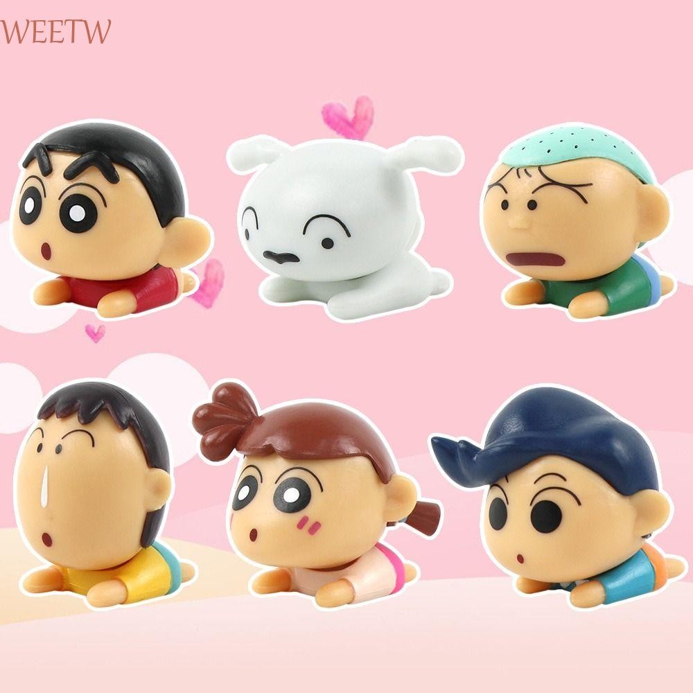 Weekw Crayon Shin-chan รูป,เครื่องประดับอะนิเมะ Crouching ท่าทาง Nohara ...