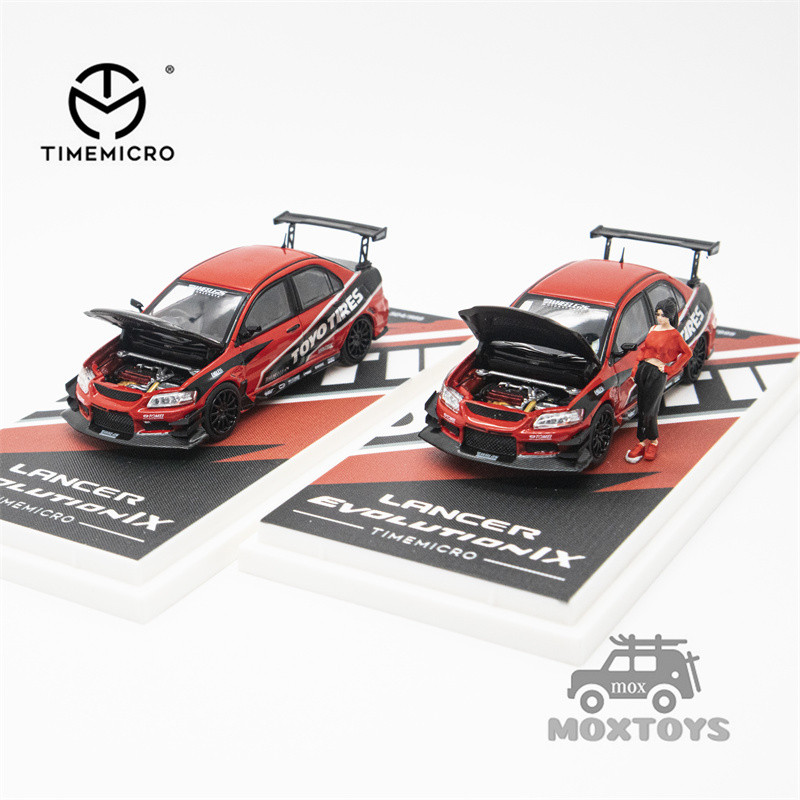 Time Micro 1:64 Mitsubishi* Lancer EVO IX Red limited999 รถโมเดลDiecast ...