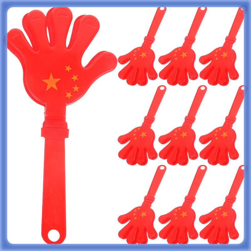 Clappers Noisemakers Party Favors พลาสติก Hand Snappers Five-star Red ...