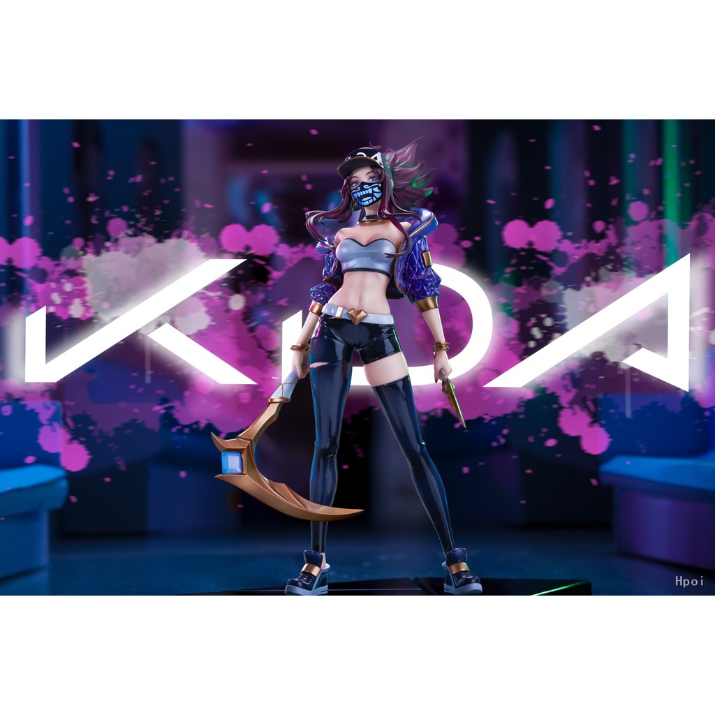 Authentic original design APEX League of Legends K/DA Akali figure ...