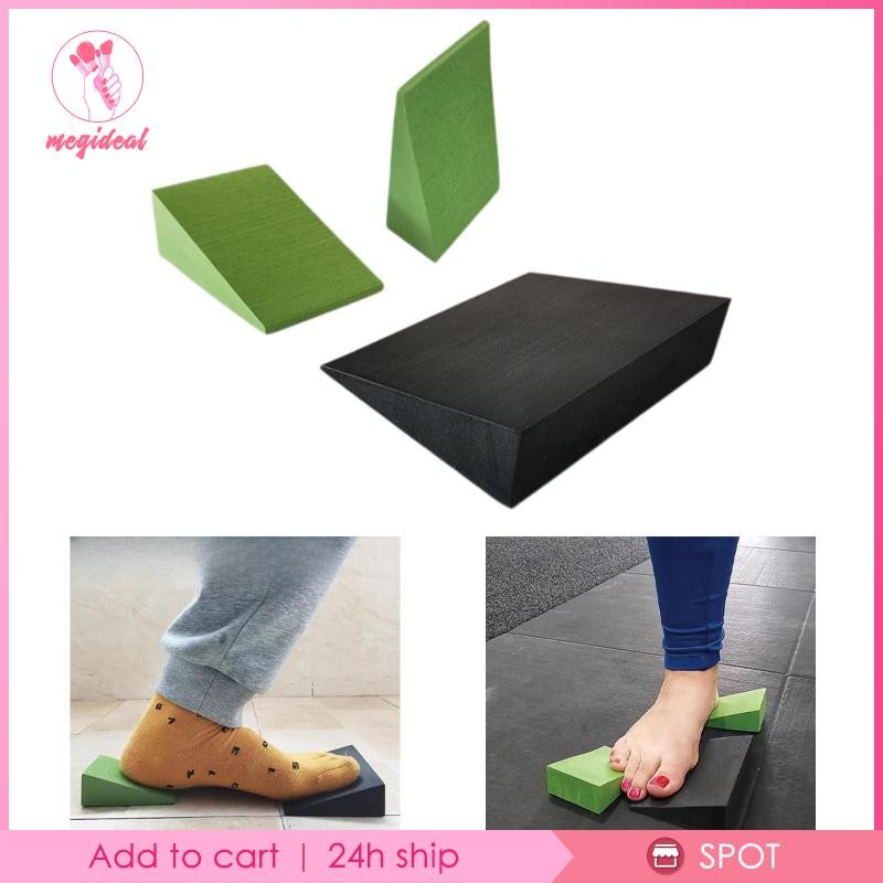 [MEGIDEAL] ชุด squat wedge blocks 3 ชิ้น กระดานเอียง nonslip calf ...