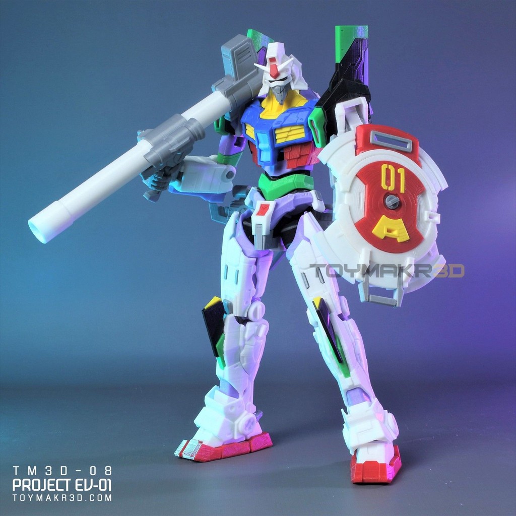 Ev-01 EVA เบอร์ 1 Machine Yuanzu Gundam Combine Joint Movable Hand-Made ...
