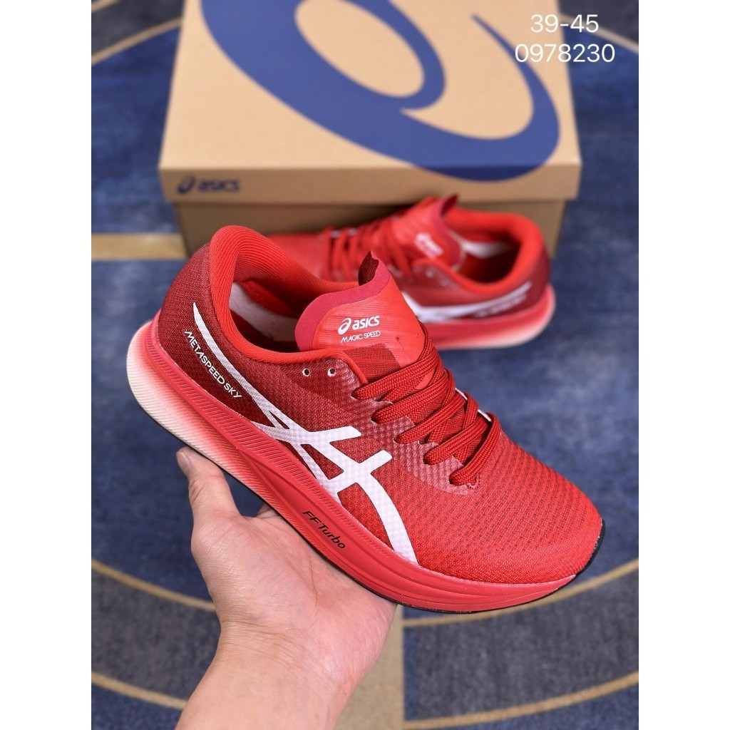 Asics metaspeaspeed EDGE Sky FF Turbo รองเท้าเทนนิสกลางแจ้งรองเท้าวิ่ง ...