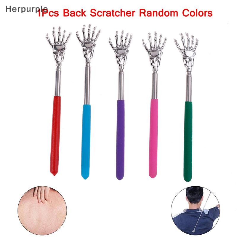 Herpurple ขยาย Hand Claw Back Scratcher นวดสแตนเลส Self อาการคันบรรเทา ...