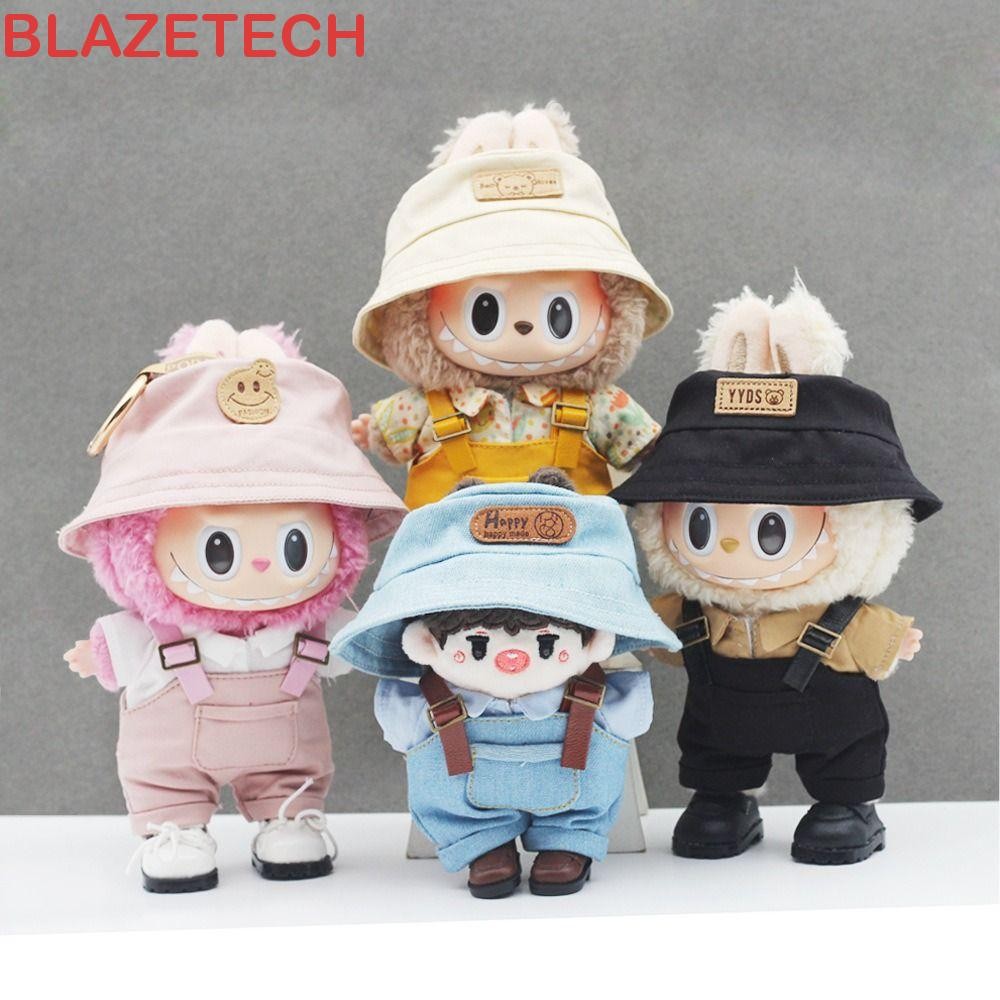 Blazetech 17 ซม. Labubu Time เสื้อผ้า, กางเกงคาวบอย Suspender กางเกง Labubu เสื้อผ้าตุ๊กตา ...