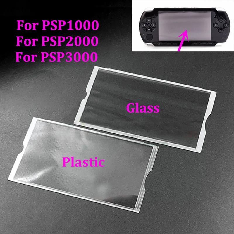 Ta สําหรับ PSP 1000 2000 3000 จอแสดงผล LCD แก้วพลาสติกกระจกหน้าจอเลนส์ ...