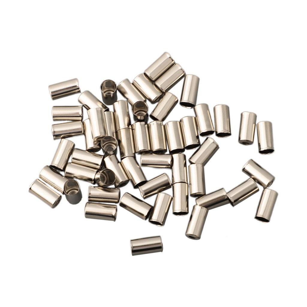 【WIK】50 ชิ้นจักรยานทองแดง BRAKE CABLE END CAP FERRULES 5 มม.ด้านนอกที่ ...