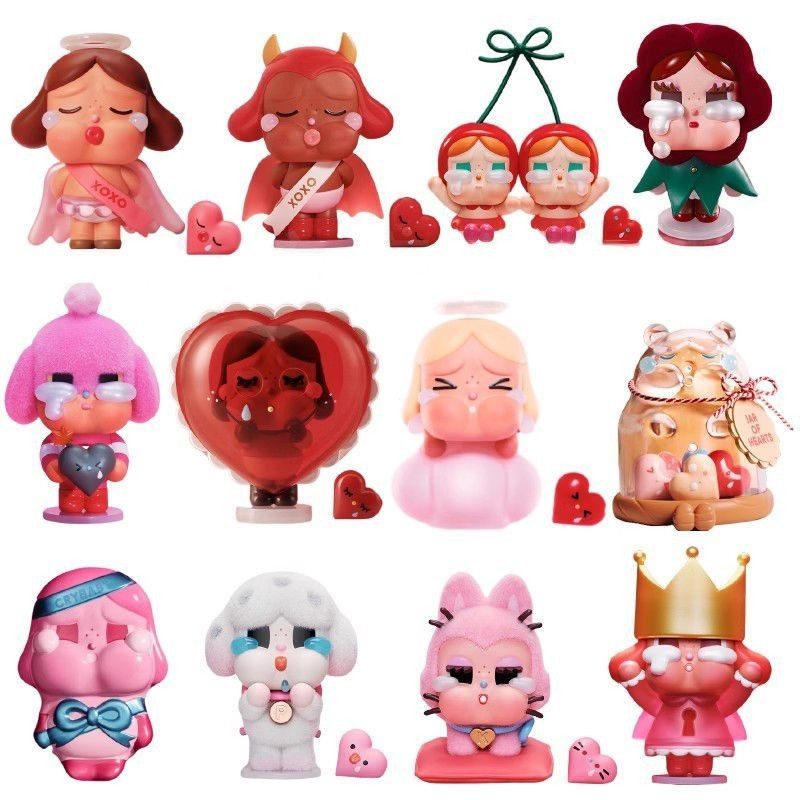CRYBABY CRYING FOR LOVE series pop mart อย่างเป็นทางการของเล่นศิลปะของ ...