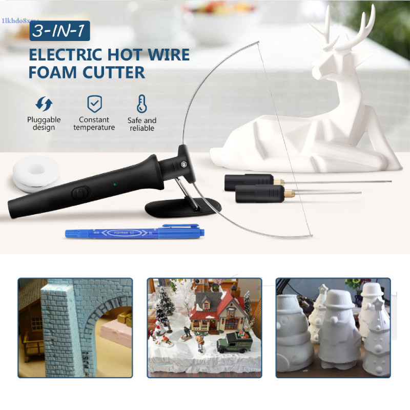 LOCAL Hot Wire Foam Cutter,Electric Styrofoam Cutting Tools Kit ...