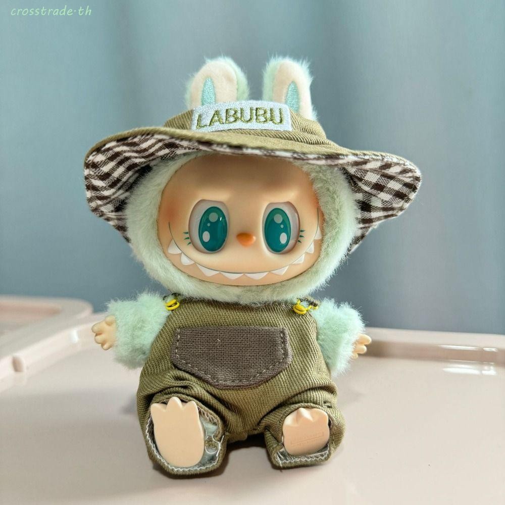 Crosstrade นั่ง Party Labubu ตุ๊กตาเสื้อผ้า,ผ้าเสื้อยืด Labubu ตุ๊กตา ...