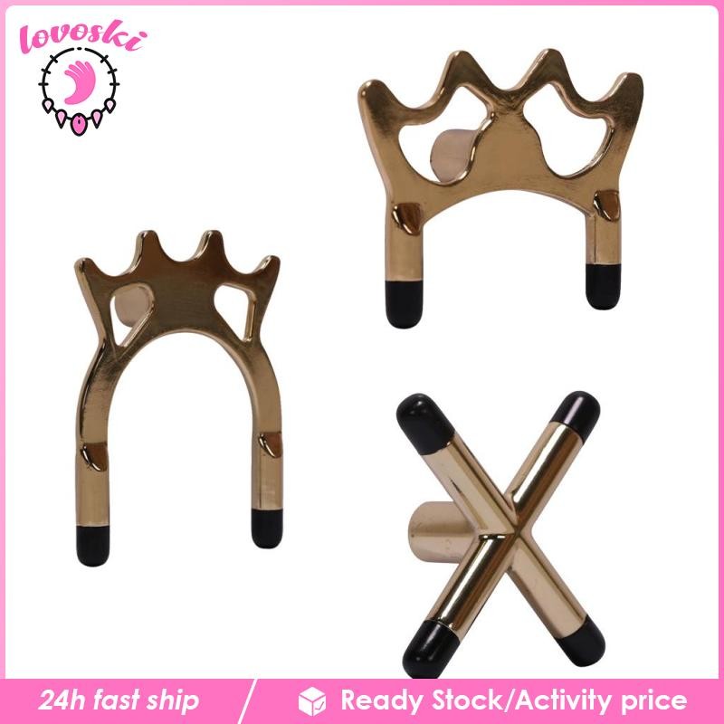 [Lovoski] Premium Anti-Skip Snooker Pool Cue Cross Bridge Head Holder ...