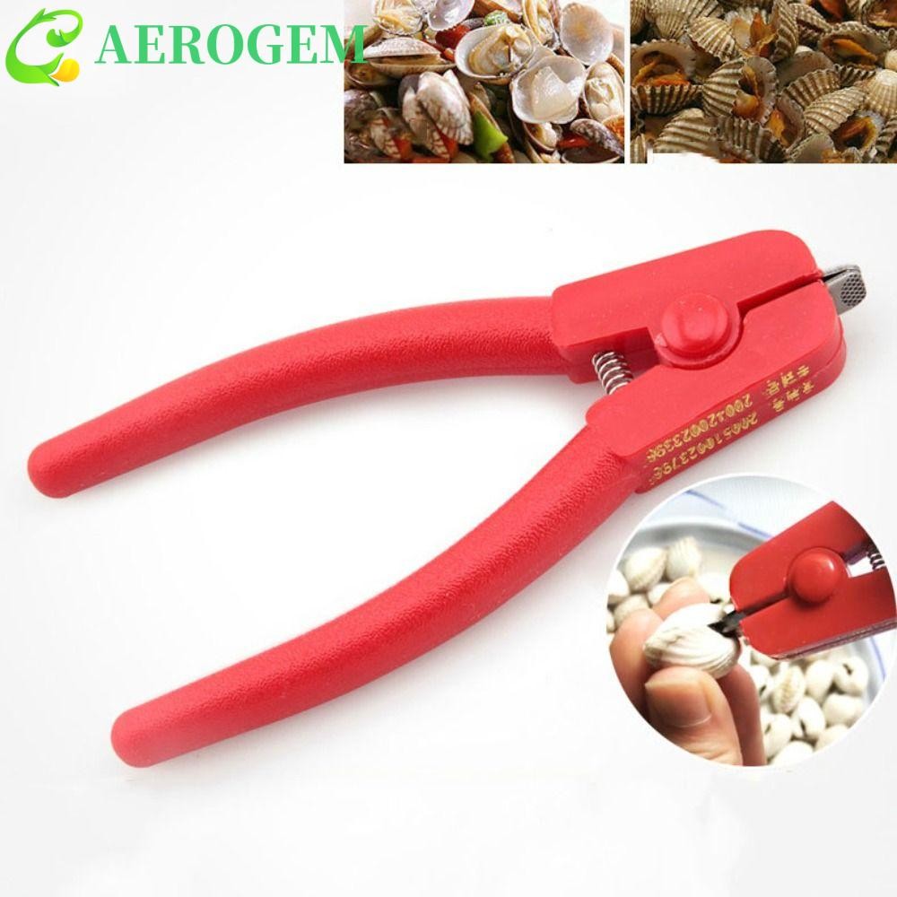 Aerogem 2 ชิ้นเลือดหอยคลิป,ประหยัดแรงงานพลาสติก Handle Oyster Shell ...