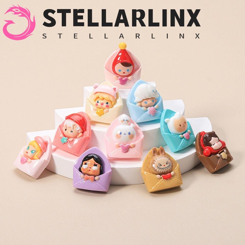 Stellarlinx Luminous Pop Beans,เรซิ่นHandmade Pop Mart Love Letter ...