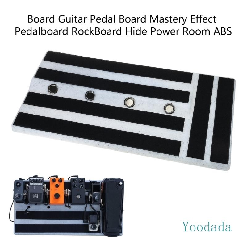 Yoo Board บอร์ดเหยียบกีต้าร์ Mastery Effect Pedalboard RockBoard Hide ...
