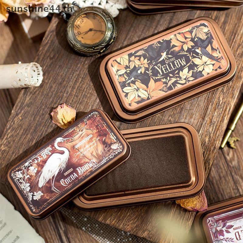 Foursun ยุคกลาง Legend Series Vintage สีสันโลหะ Shell Quick-Drying Ink ...