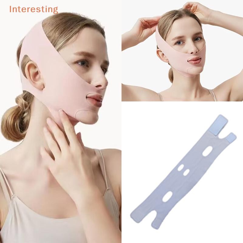 [น่าสนใจ] Breathable V Face Band Cheek Lift Up Face Thin Mask ลดคางคู่ ...