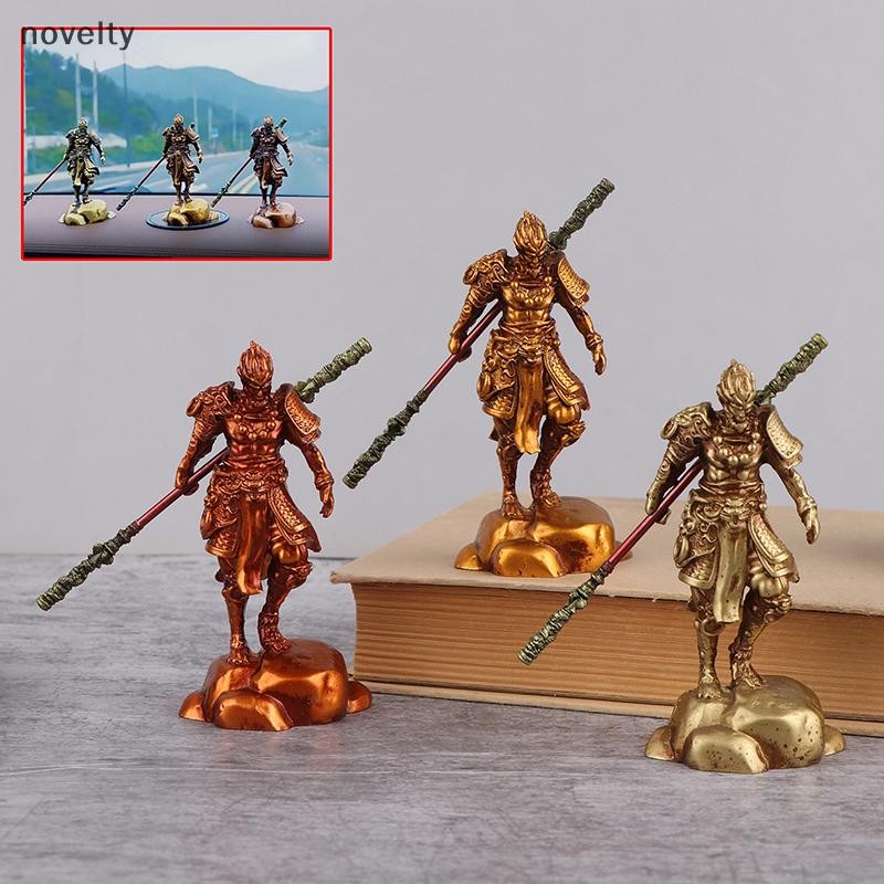 Nly 1 ชิ้นโบราณลิง Sun Wukong Miniature Figurines Craft โต๊ะ ...