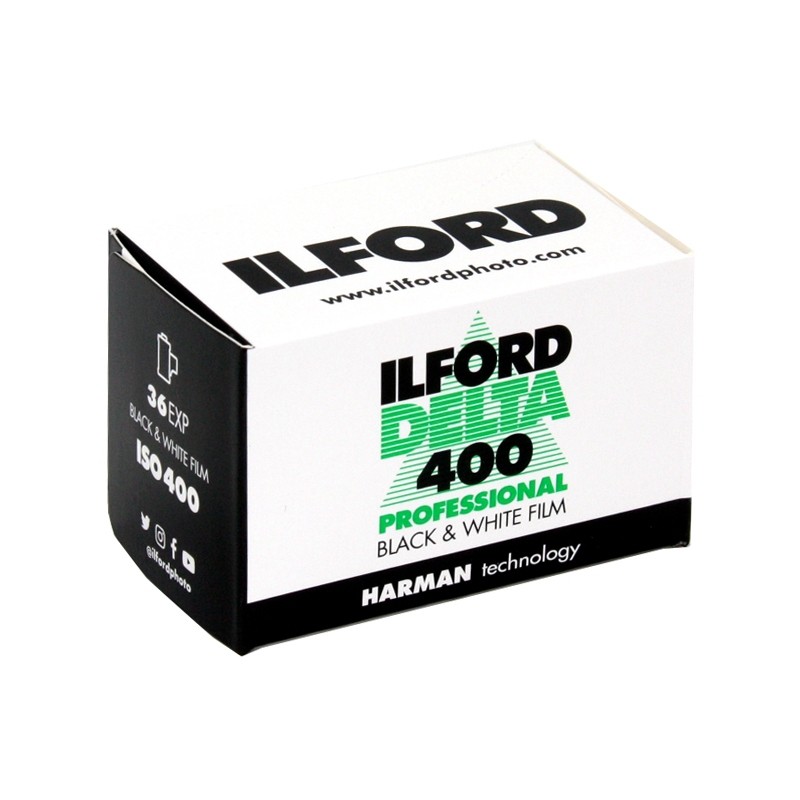 [ฟิล์ม Lab ILFORD Delta 400 Black & White Film 135 / 36 EXP D-76 CDA13 ...