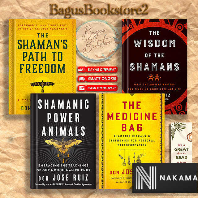 Shamanic Wisdom (4 เล่ม) Wisdom of the Shamans | ถุงยา | สัตว์พลังชามัง ...