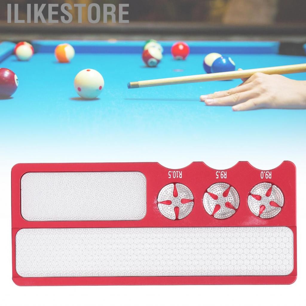 Ilikestore Pool Tip Shaper เครื่องบดอลูมิเนียมบิลเลียดสนุ๊กเกอร์ (สีดำ ...