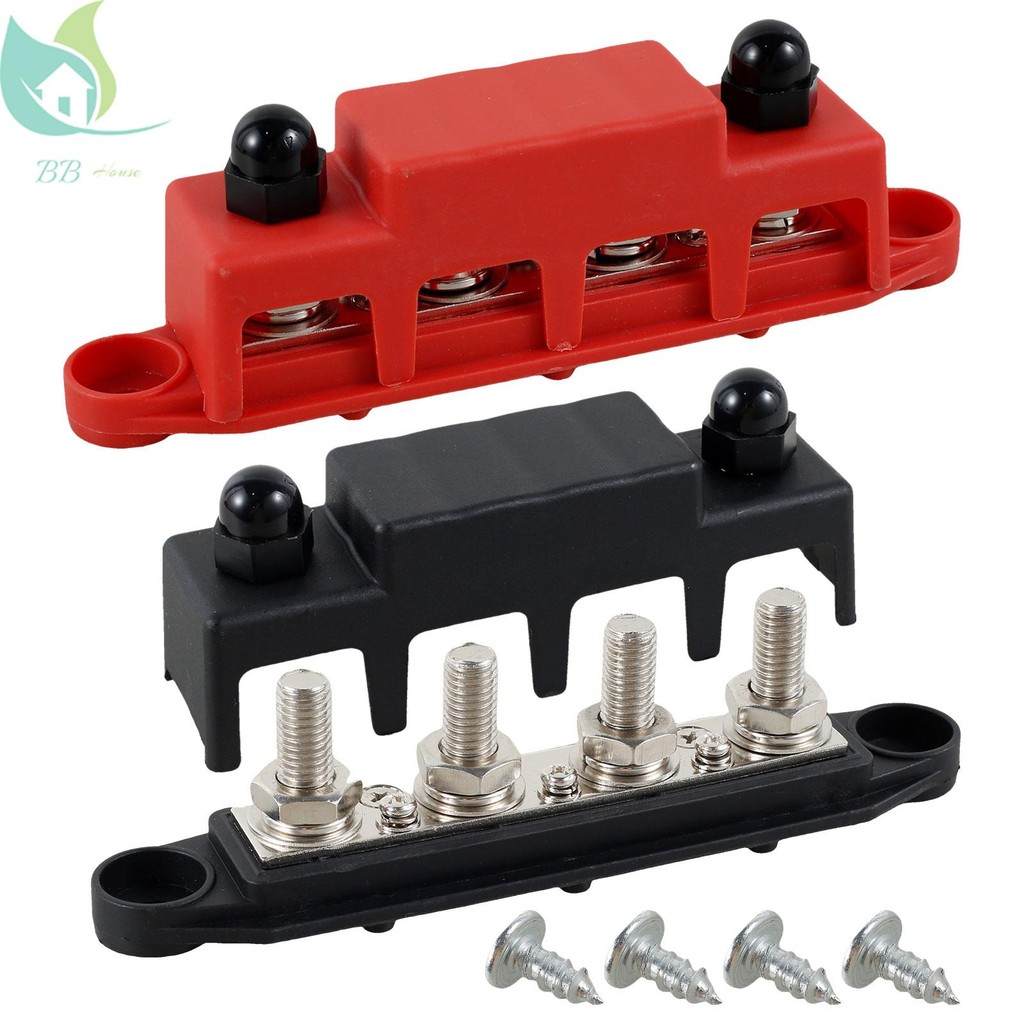 Power Distribution Block 250A 48V DC Bus Bar แบตเตอรี่ Power ...
