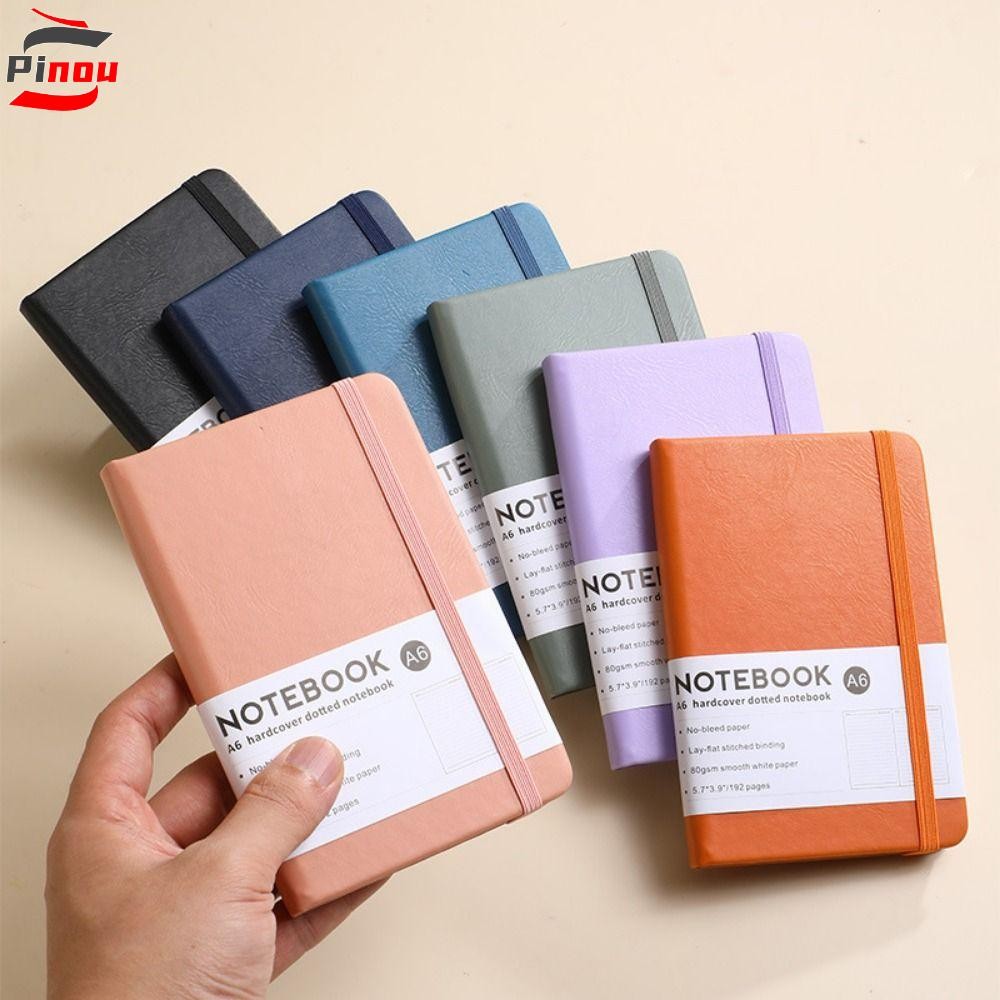 Pinou Pocket Notepad, Agenda Organizer จดบันทึก A6 Mini Notebook ...