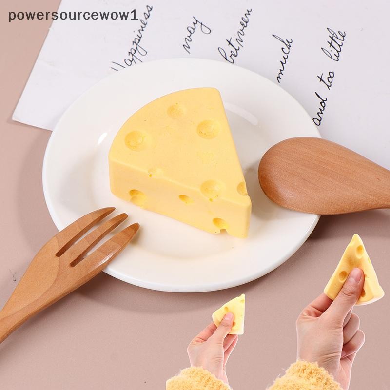 Wow ใหม่ Sticky Cheese ช้า Rebound Pinch Decompression Vent ของเล่น ...