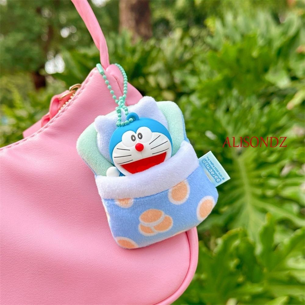 Alisondz Good Night Doraemon พวงกุญแจ, Creative Anime Sleeping Doraemon ...